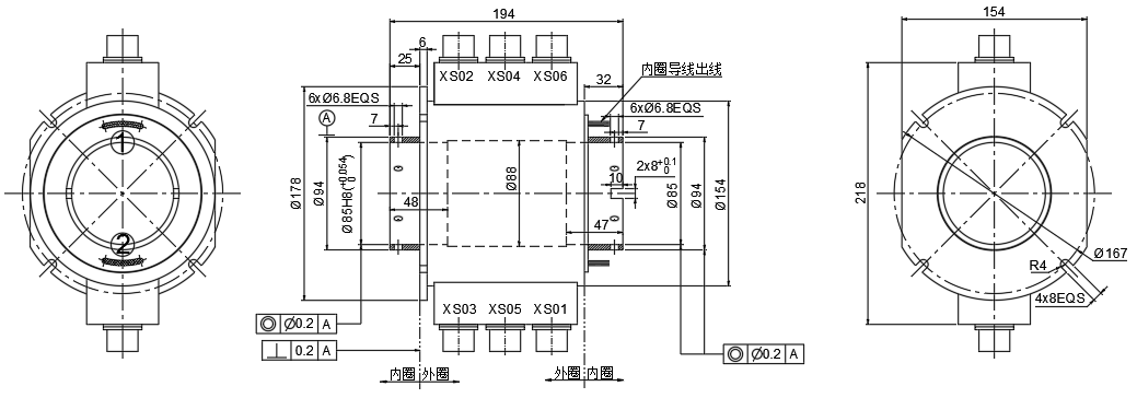 Customized slip ring1