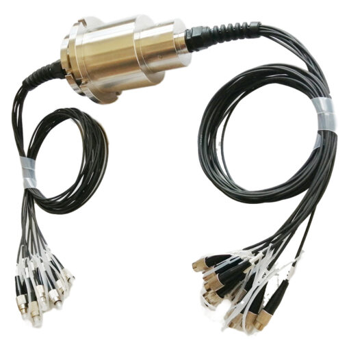 Ingiant fiber optic slip ring10 channels for ethernet systems1
