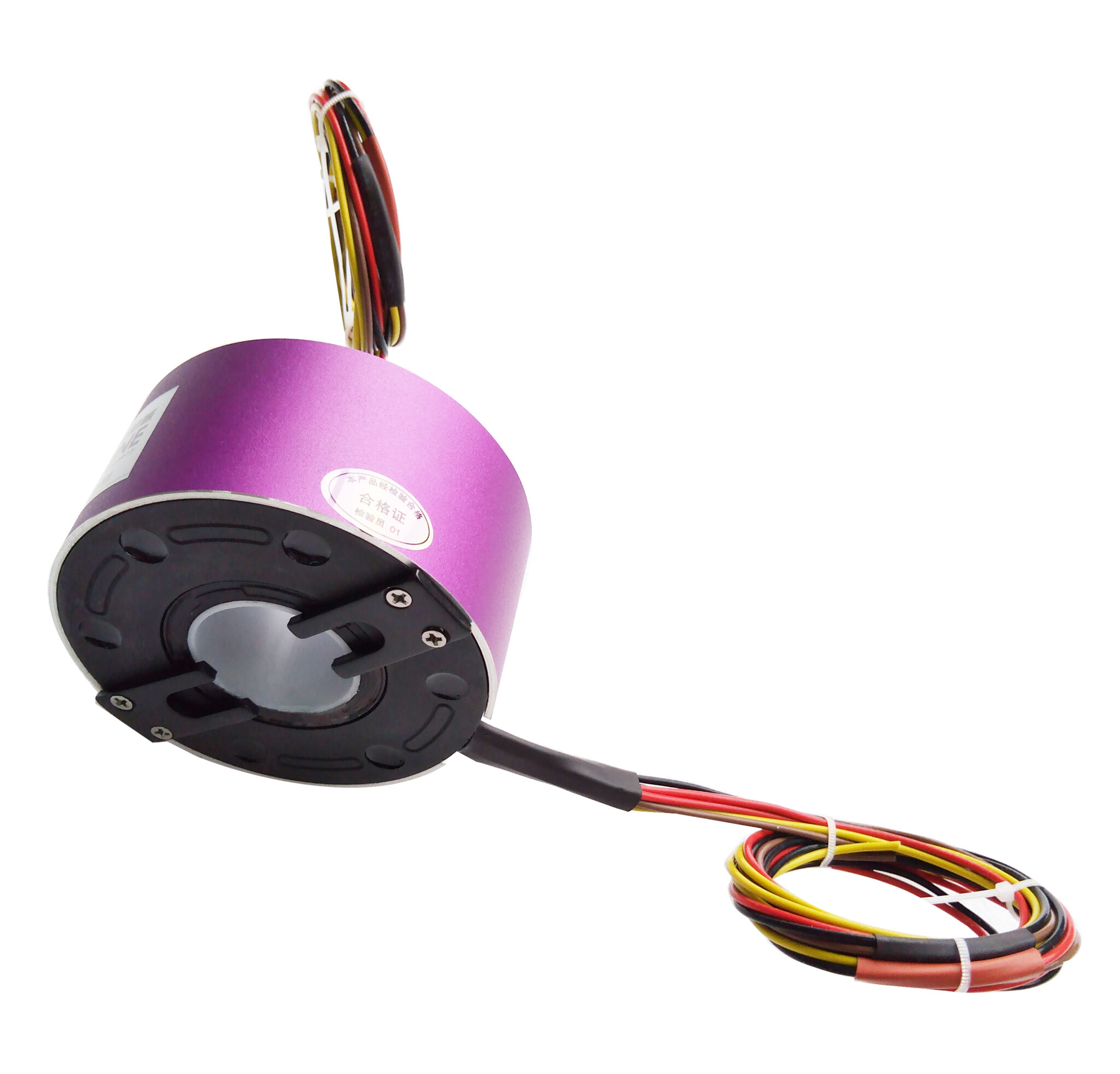 Ingiant premium hollow shaft slip ring 8 channels 10A