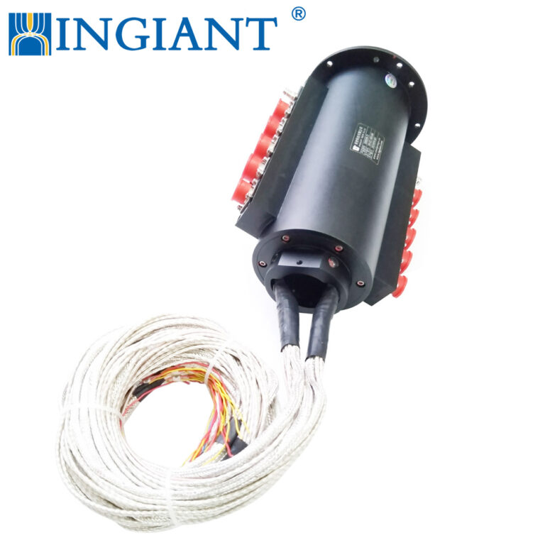 High current slip rings 72 channels for lifting equipment