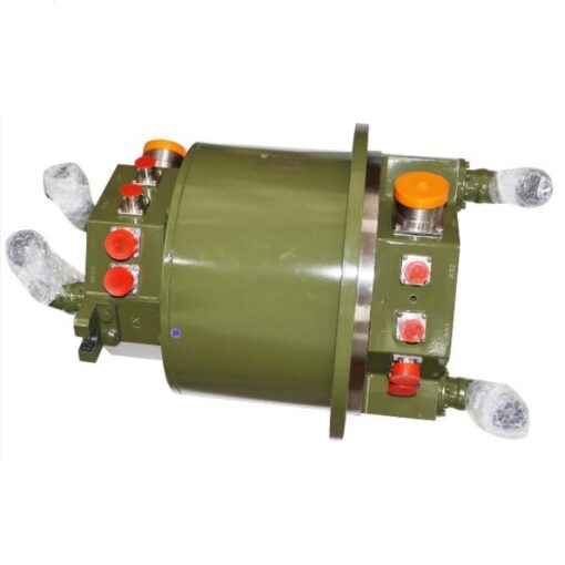 hybrid slip rings combined 58 channels electrical and 2 channels hydraulic