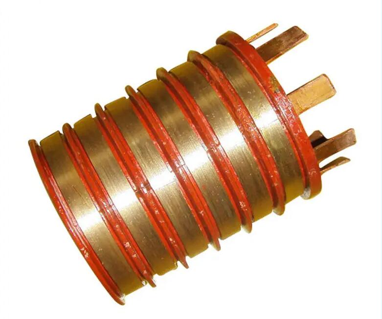carbon brush & metal brush slip ring difference