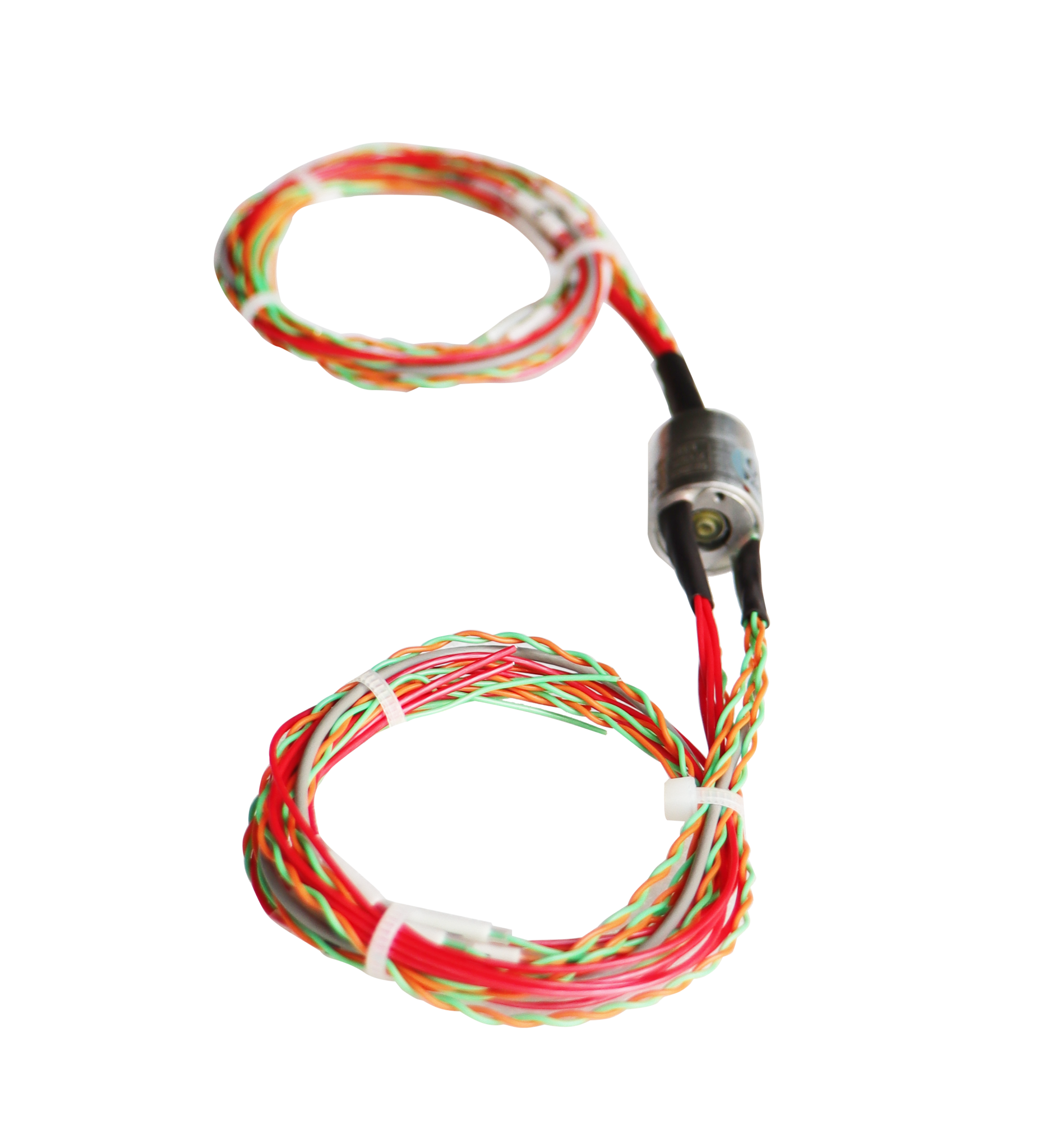 DHS013-14 capsulated miniature slip rings diameter 13mm 14channels