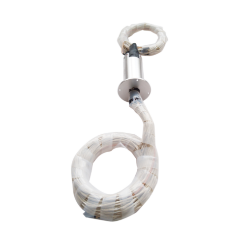 DHS037-72-1S RF hybrid slip rings combine 72channels electrical/ signal ...