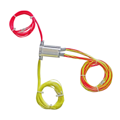 DHS022-22-002 22mm outer diameter UAV slip ring gimbal slip ring small ...