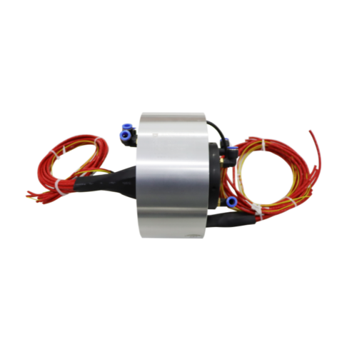 DHK060-16-3Q gas-electric hybrid slip ring 3 pneumatic channels and 16 ...