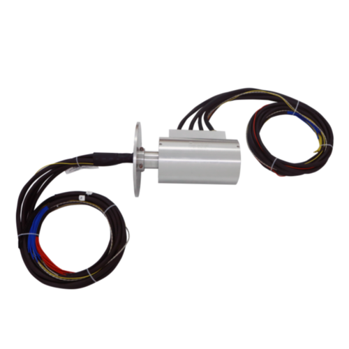 DHS130F-8-200A Waterproof high current slip ring 8 channels 200A each ...