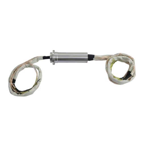 DHS065-72-1A solid flange automation slip ring diameter 65mm 72channels 1A
