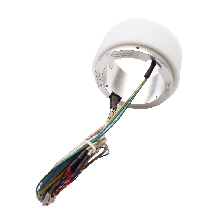 DHK060-10-002 Ingiant seperate slip rings with through hole 60mm and 10 ...