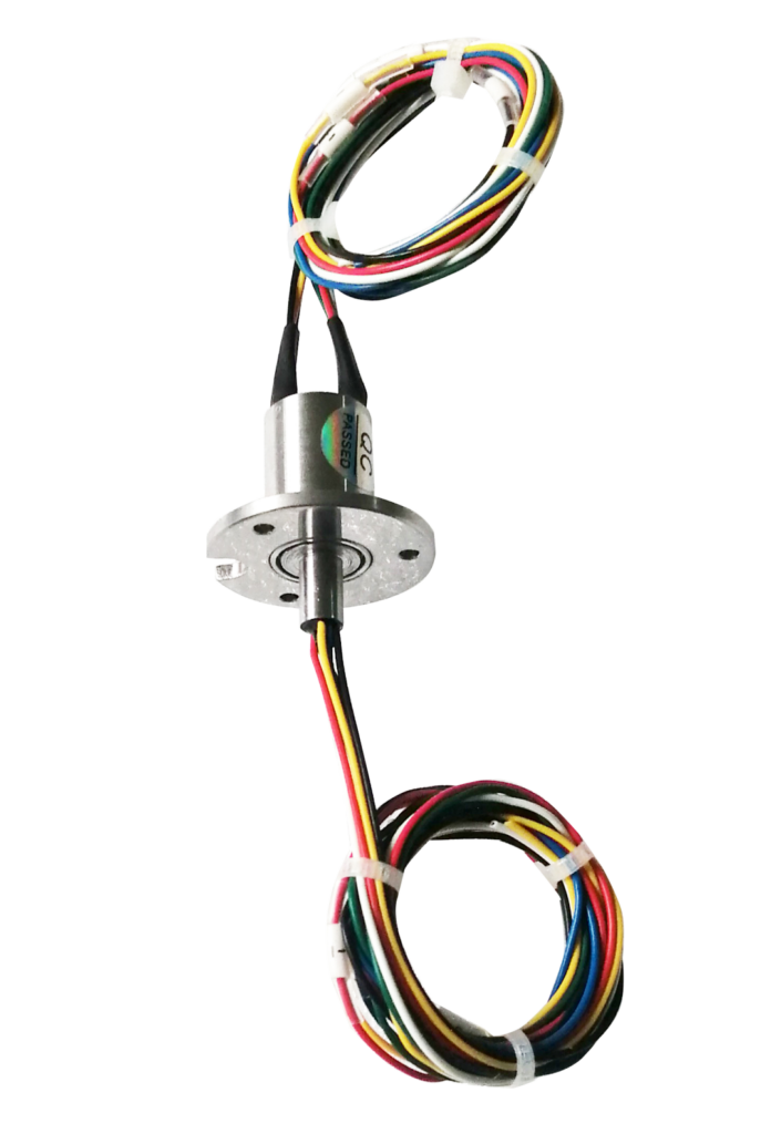 Principle and structure of micro conductive slip rings